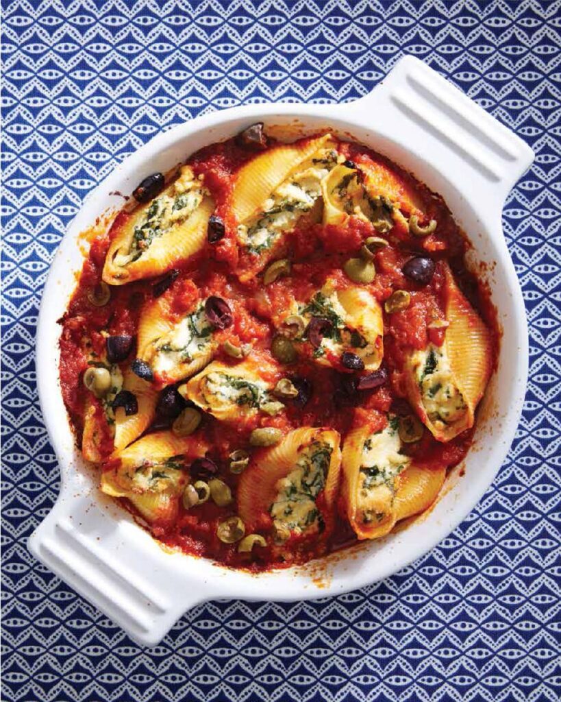 Vegan Stuffed Shells with Tofu-Miso Ricotta