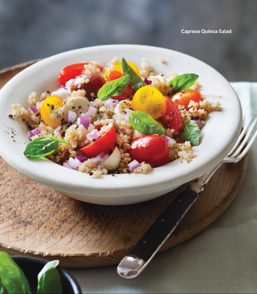 Caprese Quinoa Salad | Vegetarian Recipes