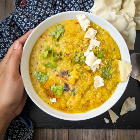Rice and Toasted Toovar Dal Khichari with Mixed Vegetables TOOVAR DAL ...